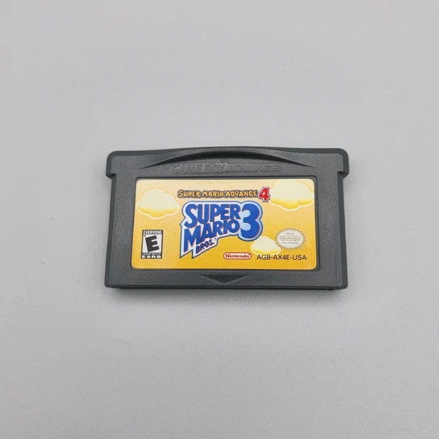 SUPER MARIO ADVANCE 4: Super Mario Bros. 3 (Game Boy Advance, 2003 ...