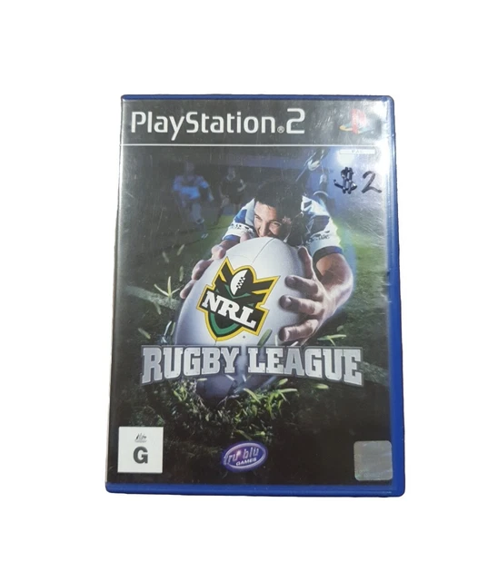 RUGBY LEAGUE TRU Blu Australian PS2 Sony PlayStation 2 Game COMPLETE ...