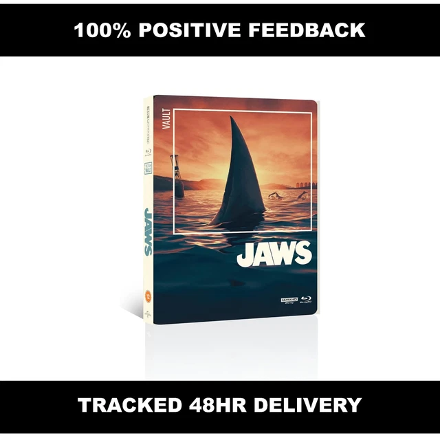 JAWS LIMITED EDITION 4K Ultra HD Steelbook The Film Vault Range ORDER CONFIRM 1 EUR 141,78 ...