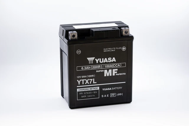 YUASA YTX7L(WC) BATTERY Ytx7L Fa Honda Cb 125 F Abs 2018 EUR 72,94 ...