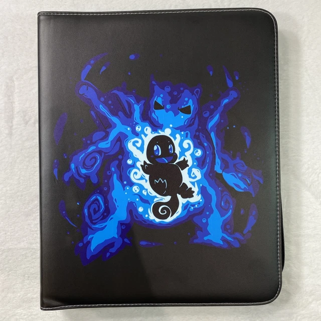 TRADING CARDS ALBUM Pokemon 900 Cards Squirtle Blastoise Graphic Binder ...