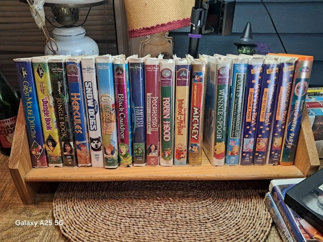 RARE VINTAGE DISNEY VHS Tapes In Clam Shell Case~You Pick 11 to choose ...