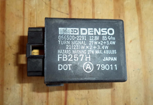 YAMAHA RELAY FB257H Flasher Turn Signal Blinker Hazard FB 257 H DENSO ...