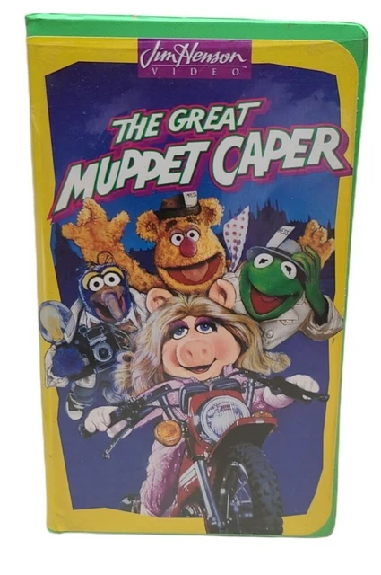THE GREAT MUPPET Caper (1981) 1993 VHS Tape with green clamshell case £ ...