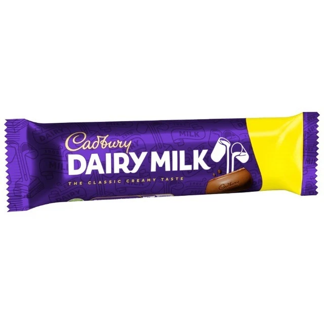 CADBURY DAIRY MILK Chocolate Bars 48 x 45g Classic Milk Chocolate Bulk ...