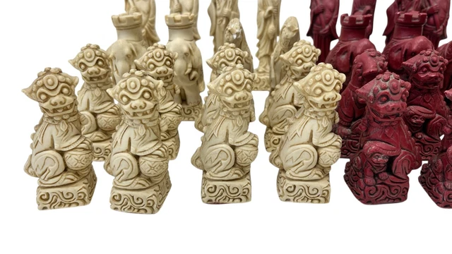 BERKELEY MANDARIN CHESS Set Cardinal Red (0) £50.00 - PicClick UK