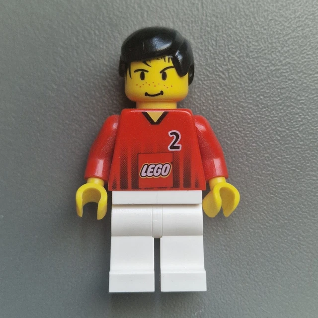NEW LEGO MINIFIGURE Soccer Player with LEGO Logo - UNCIRCULATED ...