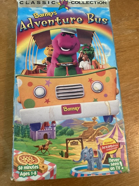 BARNEY - BARNEYS Adventure Bus (VHS, 1997) 6 £5.65 - PicClick UK