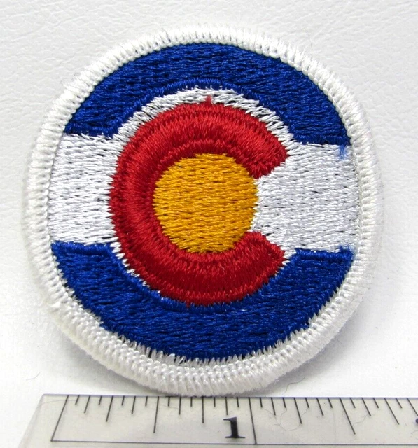 VINTAGE COLORADO CO National Guard Jacket Patch United States Army ...