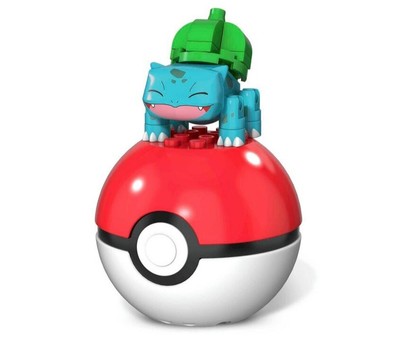MEGA CONSTRUX BULBASAUR Poke Ball Pokemon Building Block Set £15.28 ...