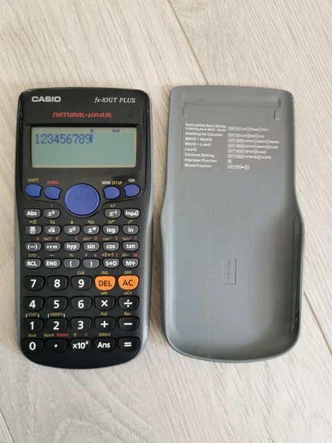CASIO (FX-83GT PLUS) Scientific Calculator £7.50 - PicClick UK
