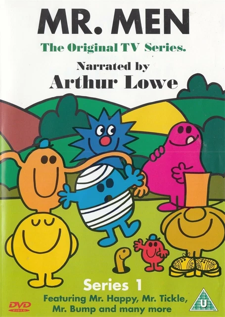 MR. MR MEN Original TV Series 1 - Arthur Lowe (Delta) - NEW All Regions ...