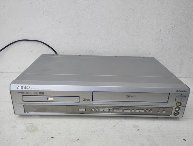 COMBINÉ PHILIPS VHS DVD 740VR - non testé - EUR 20,00 - PicClick FR