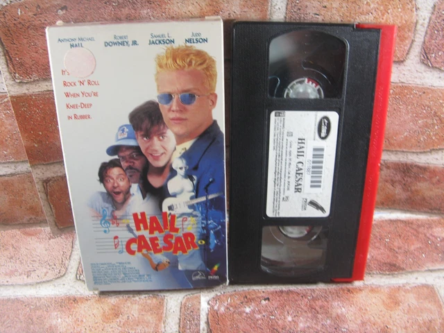HAIL CAESAR (1994) VHS - Anthony Michael Hall, Robert Downey Jr, Sam ...
