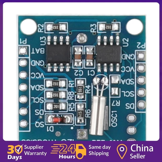 DS1307 AT24C32 TINY RTC Module I2C Real Time Clock Memory Board(Without ...