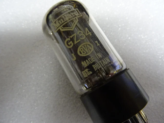 MULLARD GZ34 Valve/Tube Tested good on B&K TESTER £63.00 - PicClick UK