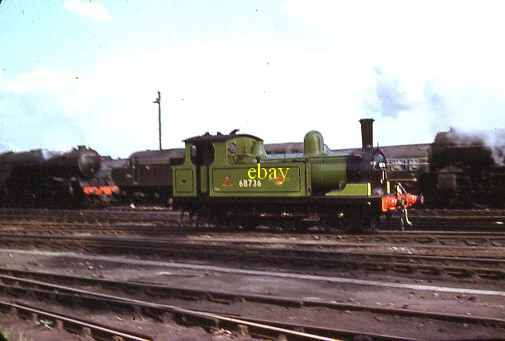 ORIGINAL COLOUR SLIDE of 68736 ER J72 class steam loco £4.50 - PicClick UK