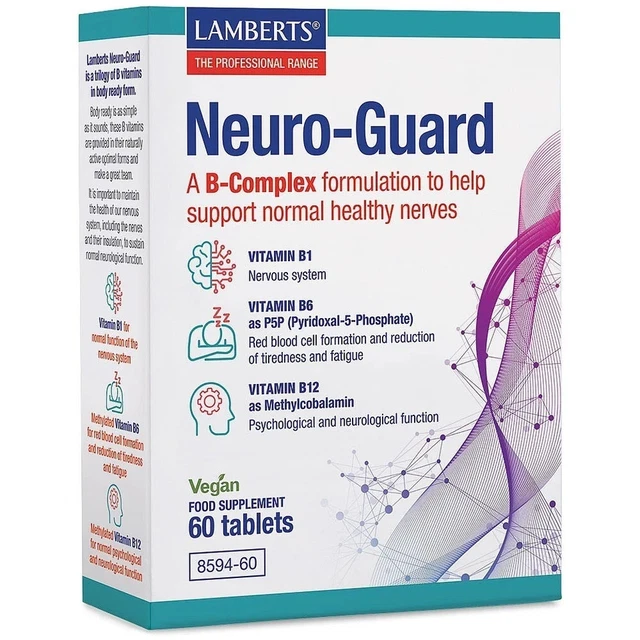 LAMBERTS NEURO-GUARD (A B-Complex formulation to support normal healthy ...