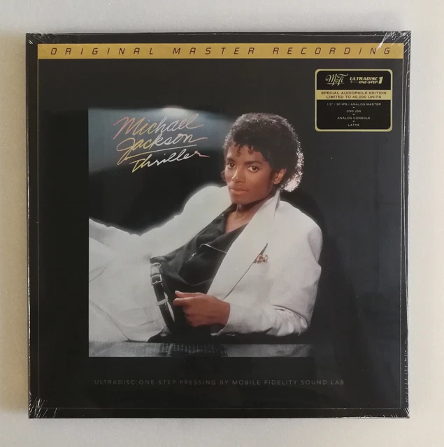 12 & LP Super Vinyle Michael JACKSON Thriller Limité Numbered Ultradisc ...