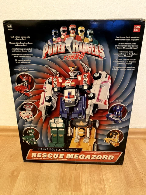 POWER RANGERS TURBO Deluxe Rescue Megazord EUR 280,00 - PicClick DE