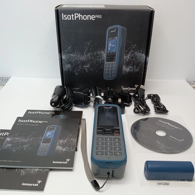 TÉLÉPHONE PORTABLE SATELLITE Inmarsat IsatPhone Pro léger bon état DDP ...