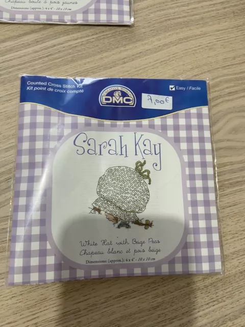 KIT POINT DE Croix DMC Sarah Kay EUR 9,00 - PicClick FR