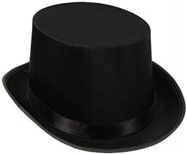 BLACK CYLINDER HAT Magician Illusionist Fancy Dress Accessory £29.99 ...