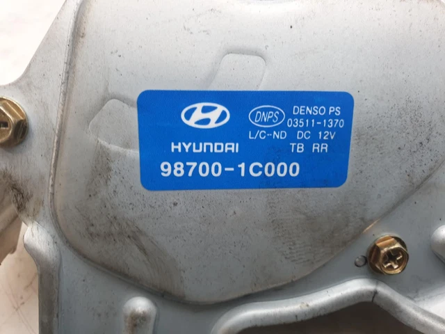 HYUNDAI GETZ WIPER Motor Rear 2003 Hatchback 98700-1C000 £35.00 ...