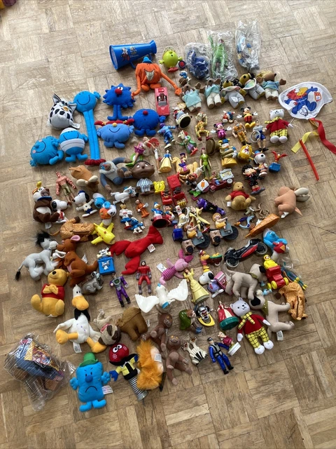 MCDONALD’S HAPPY MEAL toys 90s Over 300 Pieces!! Bundle Disney Muppets ...