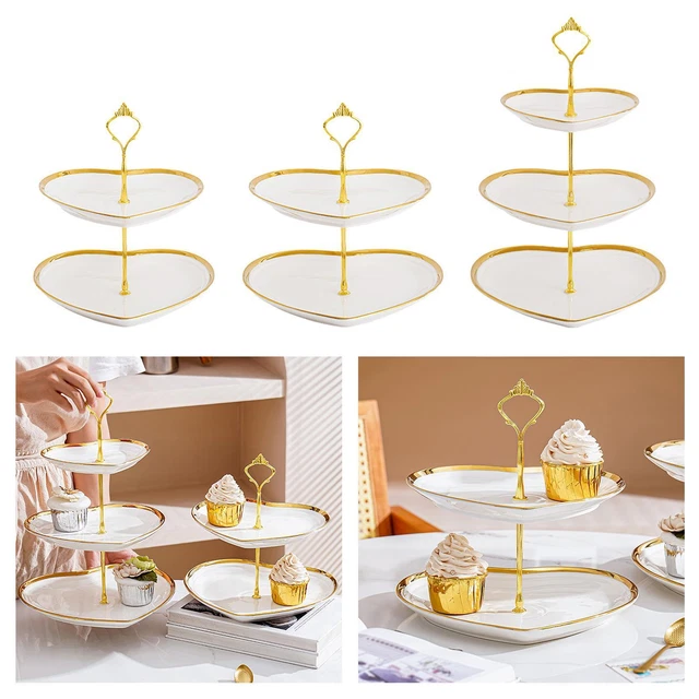 SUPPORT D'ASSIETTES À Dessert, support à pâtisserie, support de gâteau ...