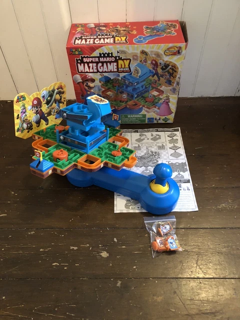 SUPER MARIO MAZE Game DX Deluxe Joystick 3D Marble Family Fun Party ...