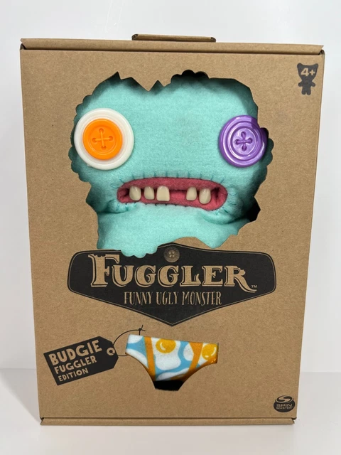 FUGGLER BUDGIE GAPTOOTH McGoo monster plush toy collectable 2022 Age 4 ...