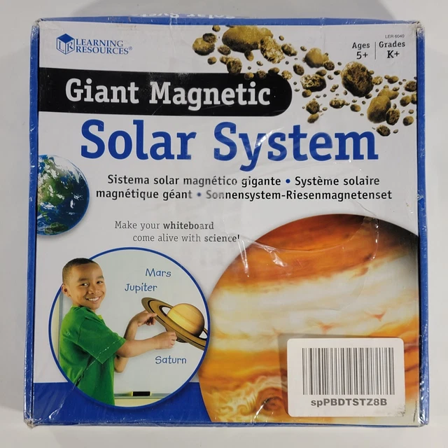 LEARNING RESOURCES GIANT Magnetic Solar System, Whiteboard Display, 12 ...