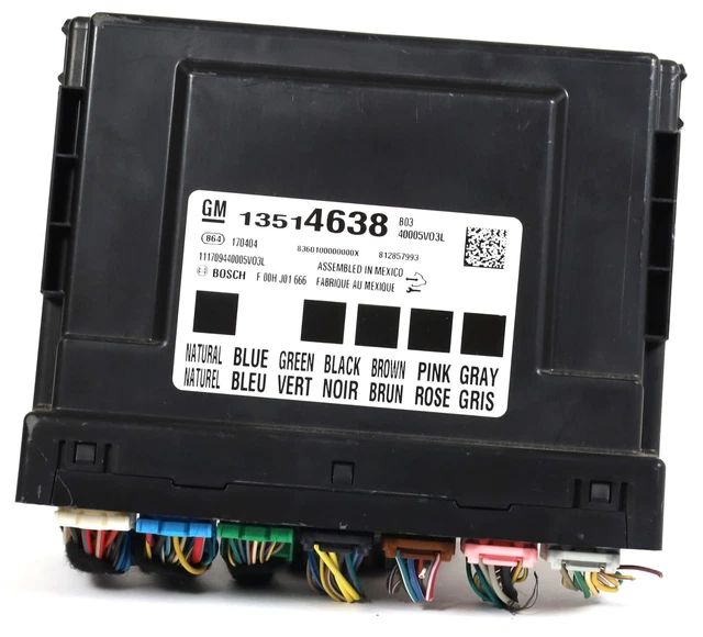 2017 CAMARO SS ZL1 Automatic BCM Body Control Module USED OEM GM ...