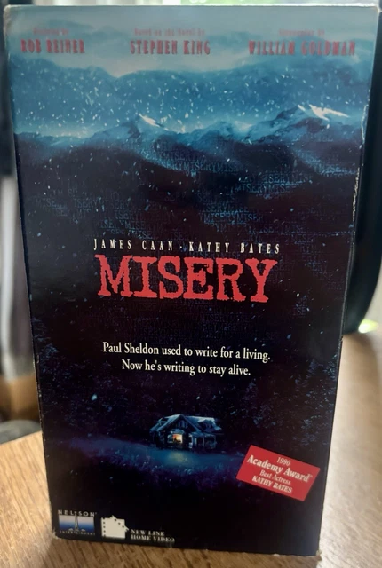MISERY (VHS, 1991) Stephen King, Kathy Bates, James Caan £9.07 ...