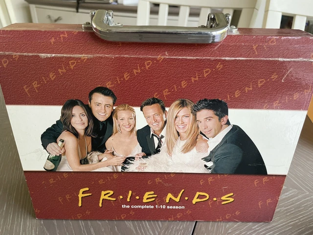 FRIENDS COMPLETE 1-10 Limited Edition R1 DVD BOXSET Suitcase Handle ...