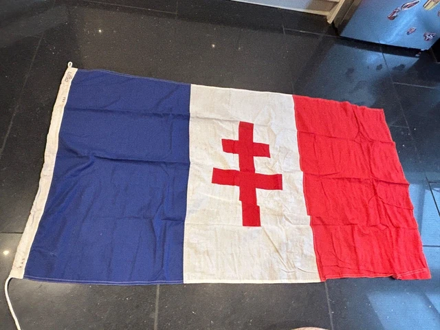 ORIGINAL WW2 Free French Army Flag Dated London 1942 EUR 7,08 - PicClick IT