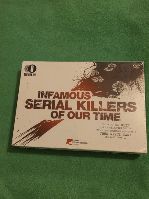 INFAMOUS SERIAL KILLERS Of Our Time - 6 DVD Box Set - New and Sealed £ ...