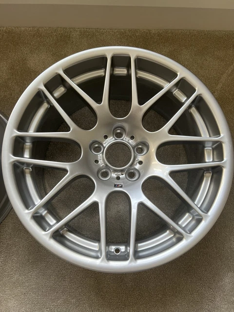 GENUINE BMW E46 m3 CSL wheels 19” BBS £1,050.00 - PicClick UK