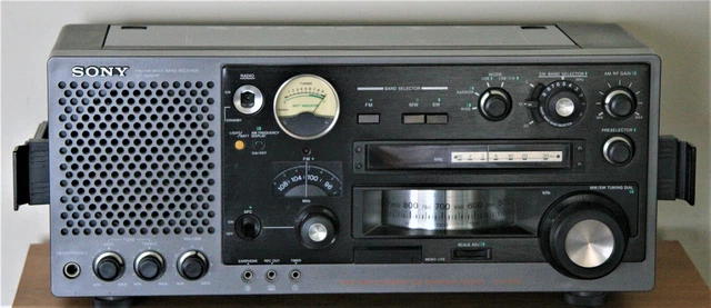 SONY ICF-6800W SHORT Wave Synthesized Dual Conversion Receiver $300.00 ...