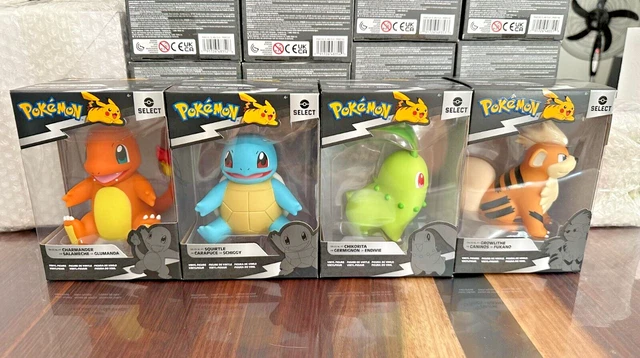 POKÉMON 2024 SET vinyl figures x4 Series 7 Select Jazwares Nintendo EUR ...