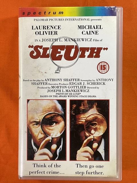 SLEUTH VHS VIDEO Spectrum 1983 Michael Caine - Lawrence Olivier. £3.00 ...