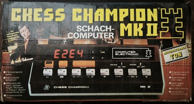 CHESS CHAMPION MKII - Console de jeux échecs 1979 EUR 50,00 - PicClick FR