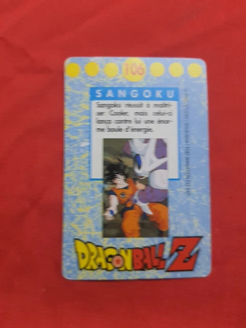 CARTE DRAGON BALL Z Dbz Shueisha Cards /A1/ N° 106 Sangoku EUR 0,59 ...