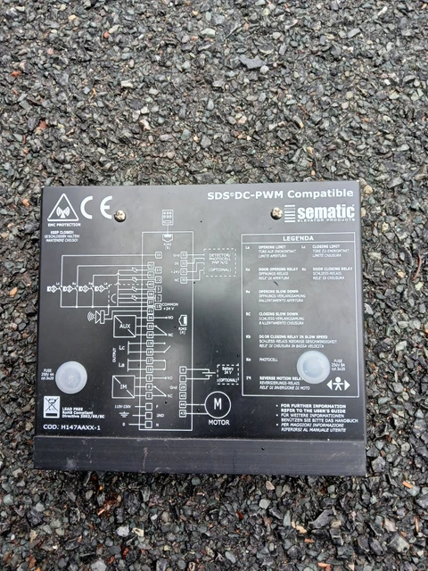 SEMATIC DOOR BOARD SDS DC-PWM £104.68 - PicClick UK