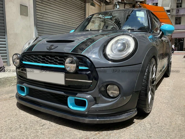 NEW CARBON JDM Front Bumper Lower Splitter Lip For Mini Cooper S F56 (S ...