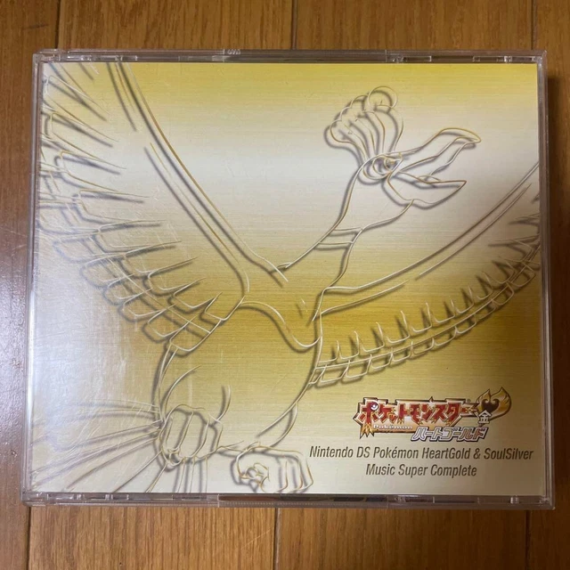 POKEMON HEART GOLD Soul Silver Original Soundtrack Super Complete ...