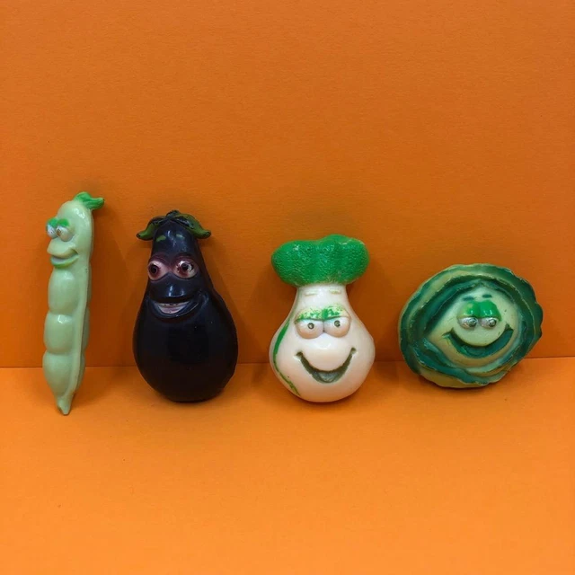 RARE CBEEBIES MR Bloom's Nursery Vegetables PVC Toy figures Set x 4 £29 ...