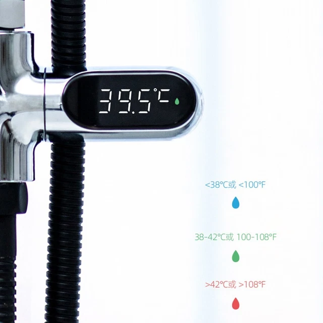 CAPTEUR TEMP??RATURE HAUTE Pr??cision Compteur Temp??rature Eau pour Douches ?? EUR 29,63 ...