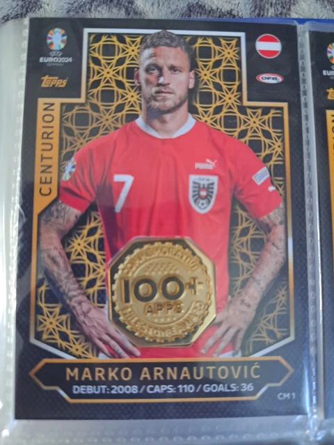 TOPPS MATCH ATTAX Euro 2024 Relic Marko Arnautovic EUR 75,00 - PicClick IT